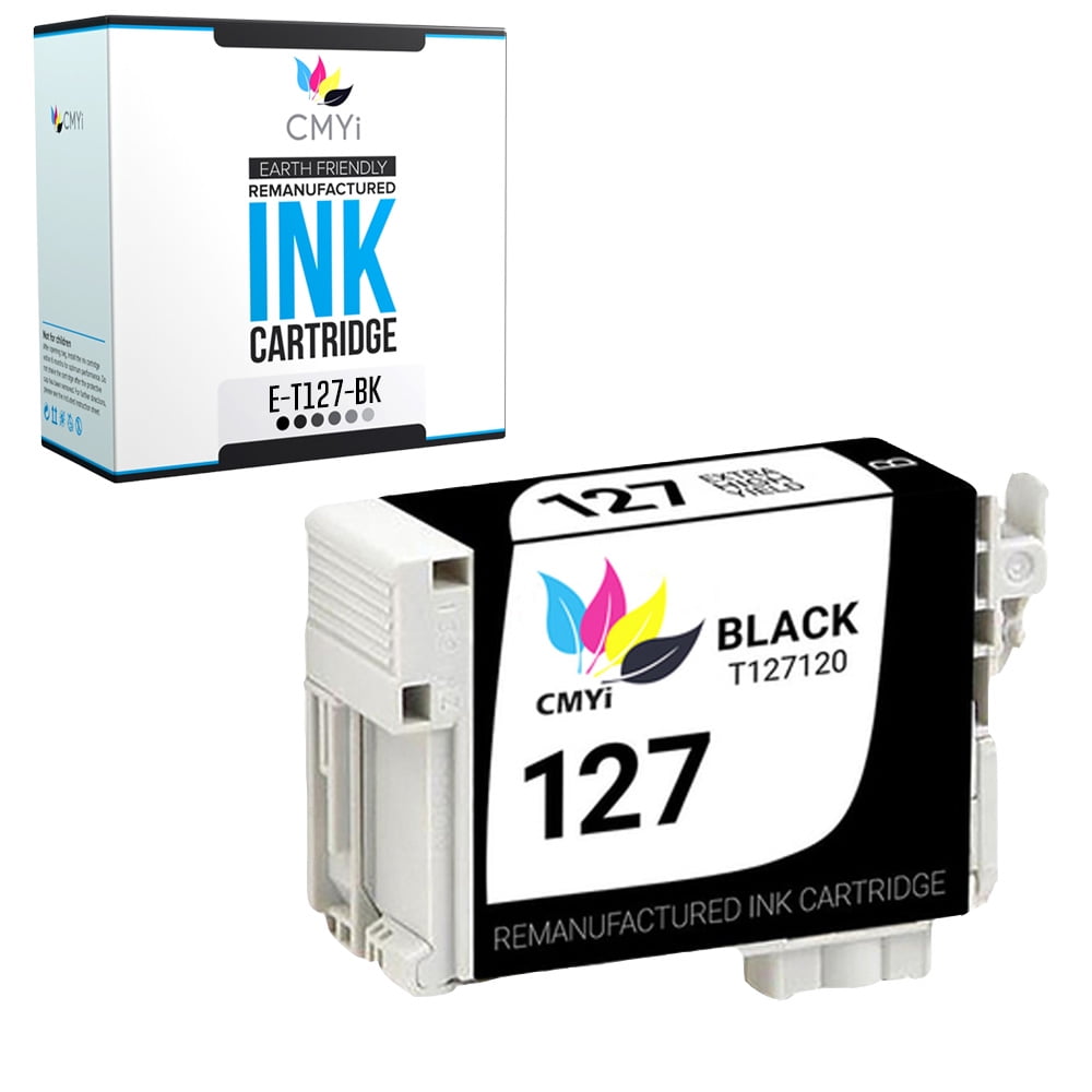 CMYi 127 Black 1-Pack Ink Cartridges compatible for Epson 127 ...