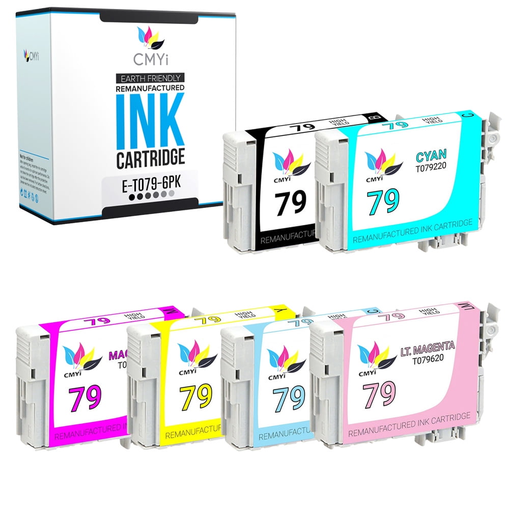 CMYi 79 Combo Pack of 6 Ink Cartridges compatible for Epson 79 ...