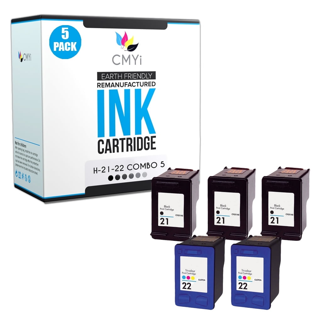 CMYi Black/Color Inkjet Printer Ink Cartridges Replacement Compatible ...