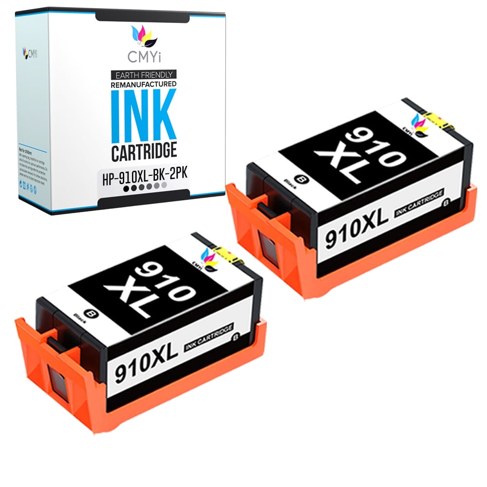 CMYi 910XL Black 2-Pack Ink Cartridges compatible for HP 910XL ...