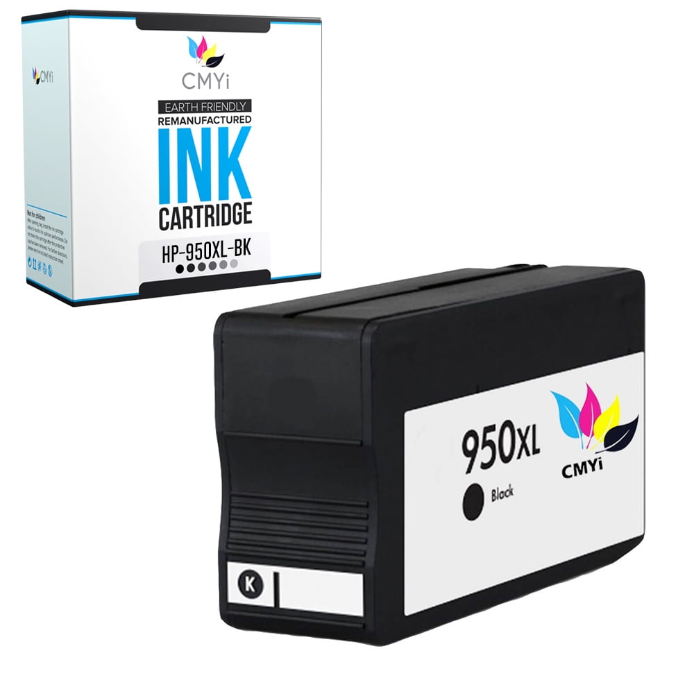 CMYi 950XL Black 1-Pack Ink Cartridge compatible for HP 950XL ...
