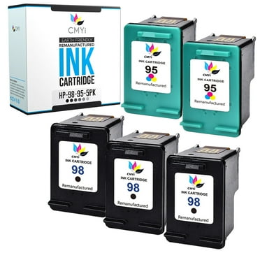 HP Original Ink Cartridges 2-pack - 98 Black/95 Tri-color, 420 pages ...