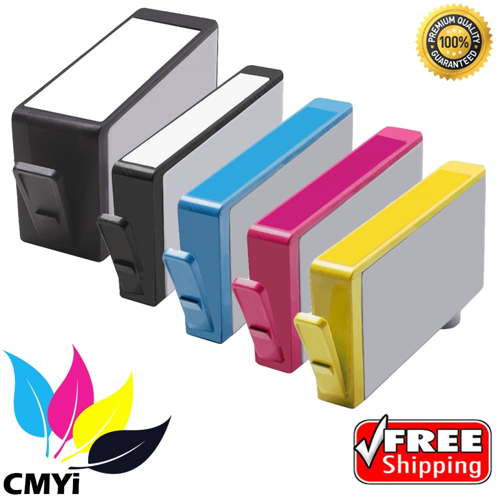 CMYi Ink Cartridge Replacement for HP 564XL (5-pack: 1 each Black ...