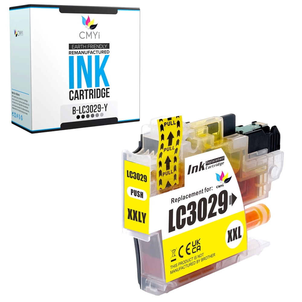 CMYi LC3029 Yellow 1-Pack Ink Cartridge Compatible for Brother MFC ...