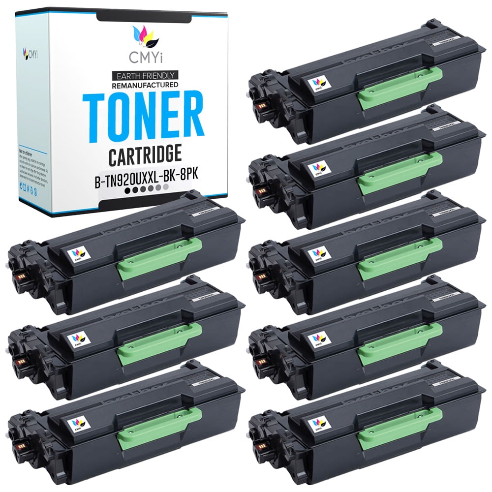 CMYi TN920UXXL Black 8-Pack Toner Cartridges compatible for Brother ...