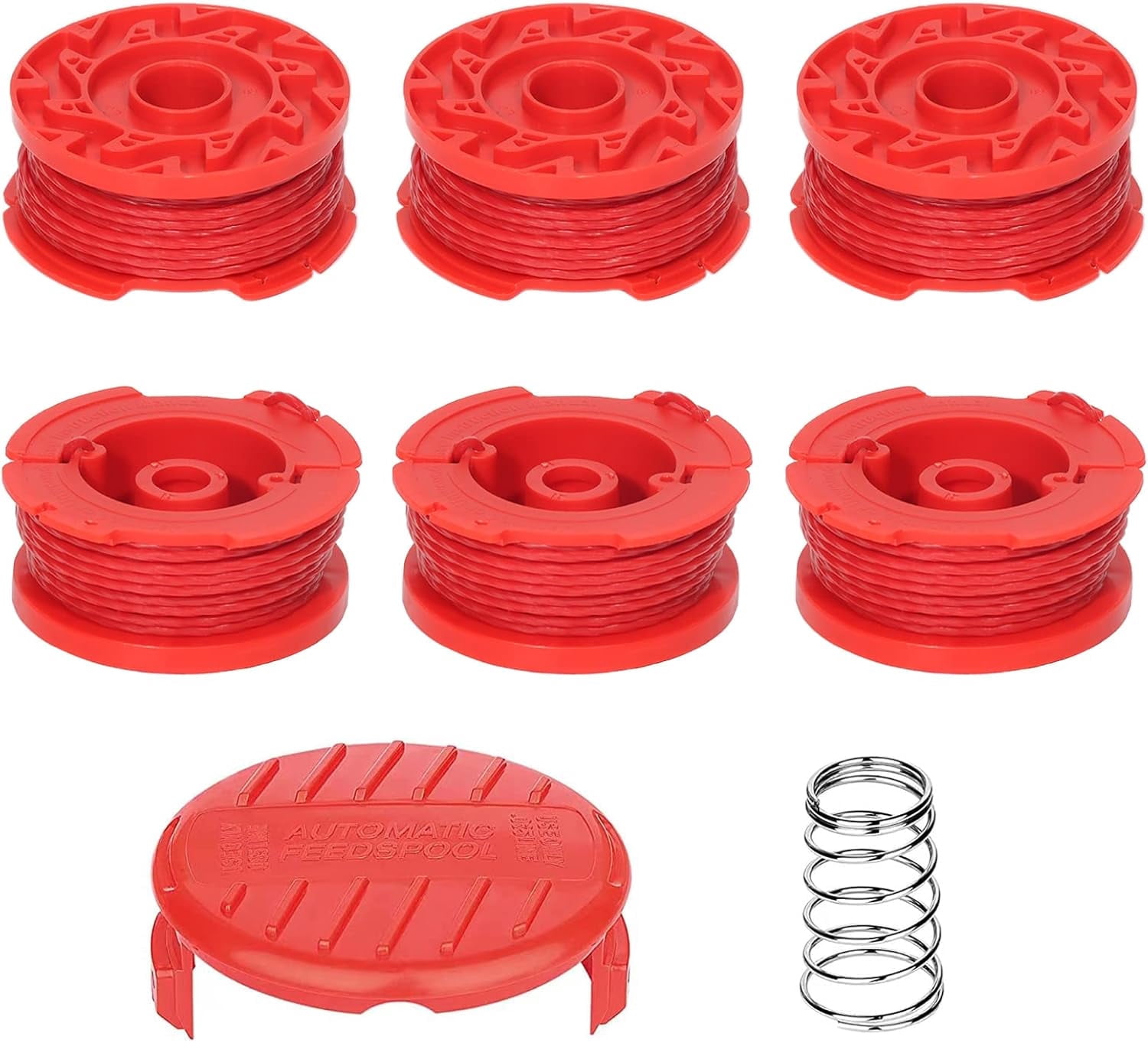 CMZST080 CMZST0803 8pcs String Trimmer Line(0.08",20Ft) with Cap Head ...