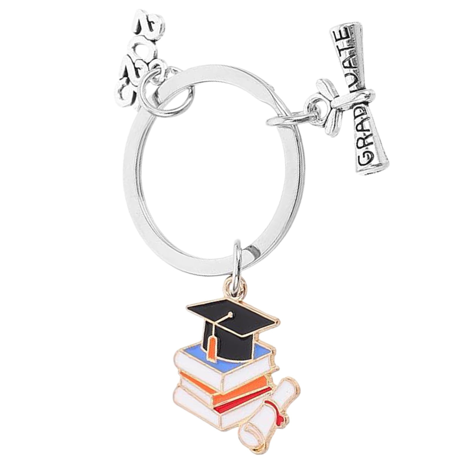 CMrtew 2025 Graduation Hat Book Pendant Class of 2025 Keepsake Gift for ...