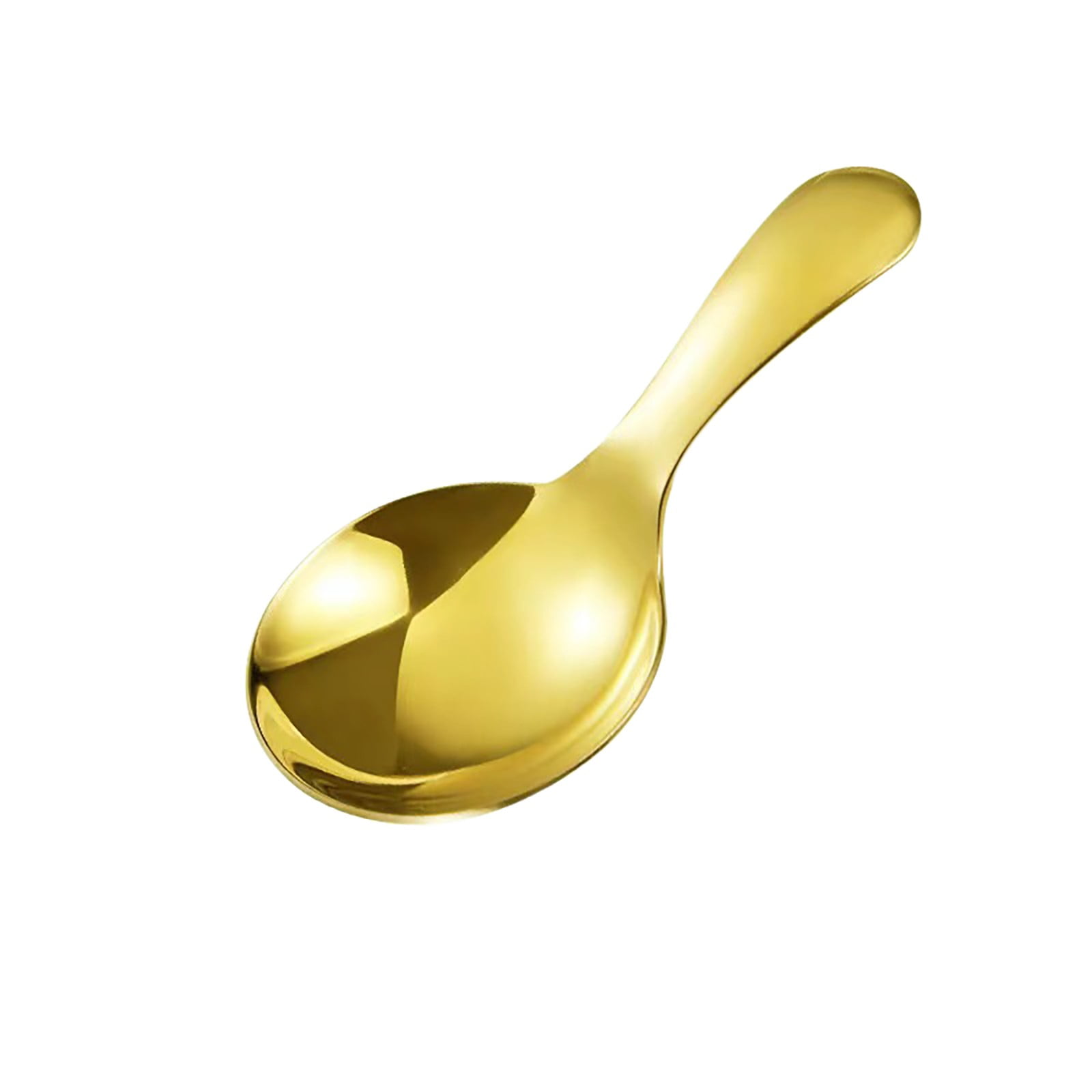 CMrtew 304 Stainless Steel Small Spoons Set Short Handle Multi-Use Tea ...