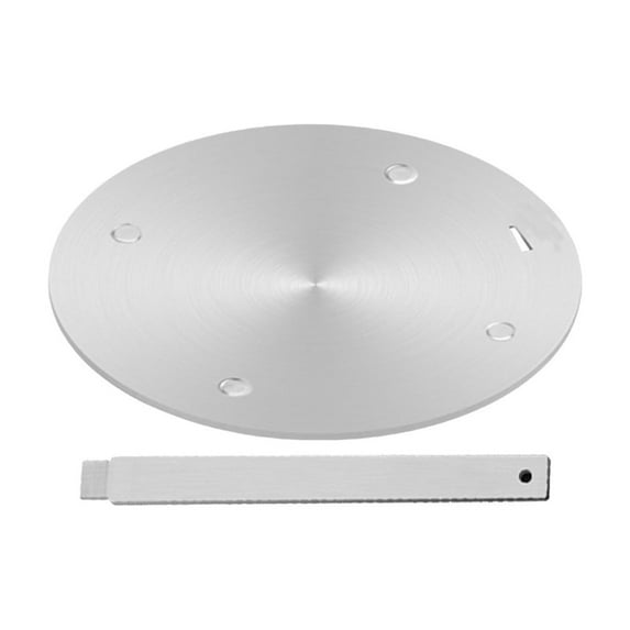 CMrtew 6.3/7.9/9.5/11 inch Heat Diffuser Stainless Steel Induction ...