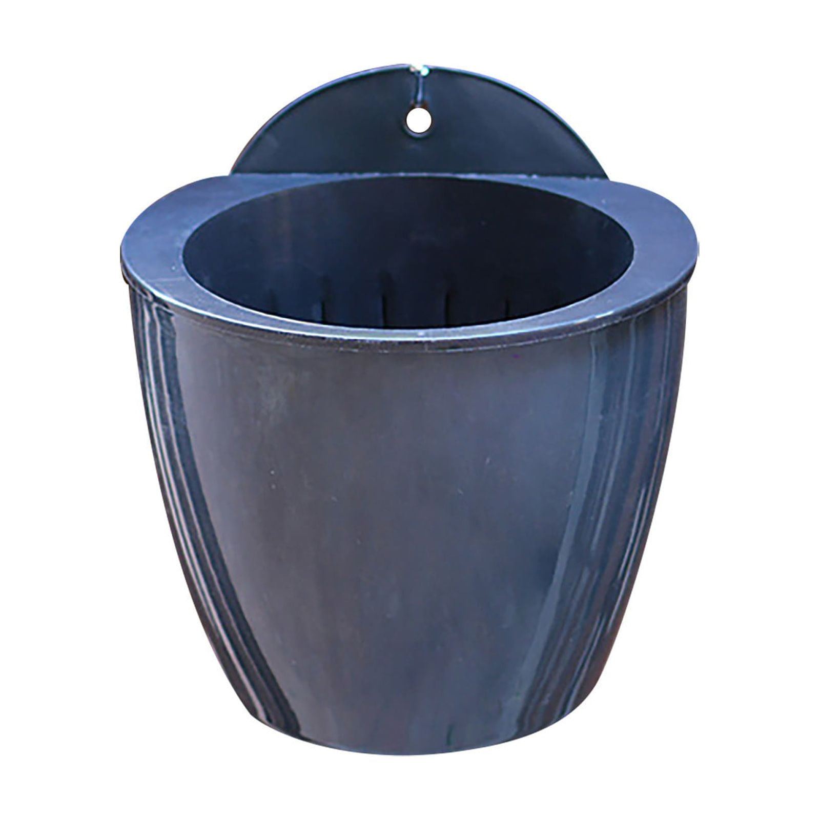 CMrtew 7 Pack Self Watering Flower Pot Wall Hanging Plastic Planter ...