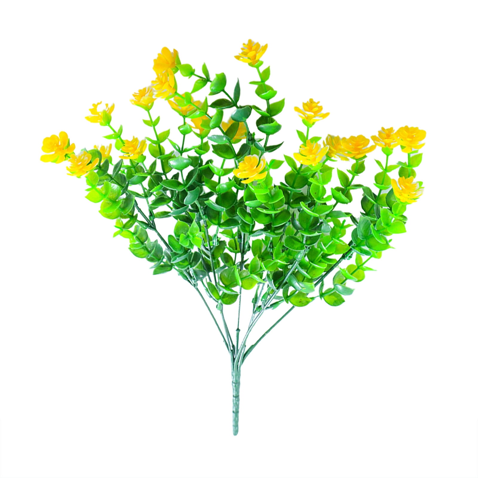 CMrtew ‌8PC Artificial Plastic Greenery Bushes Outdoor UV-Resistant ...