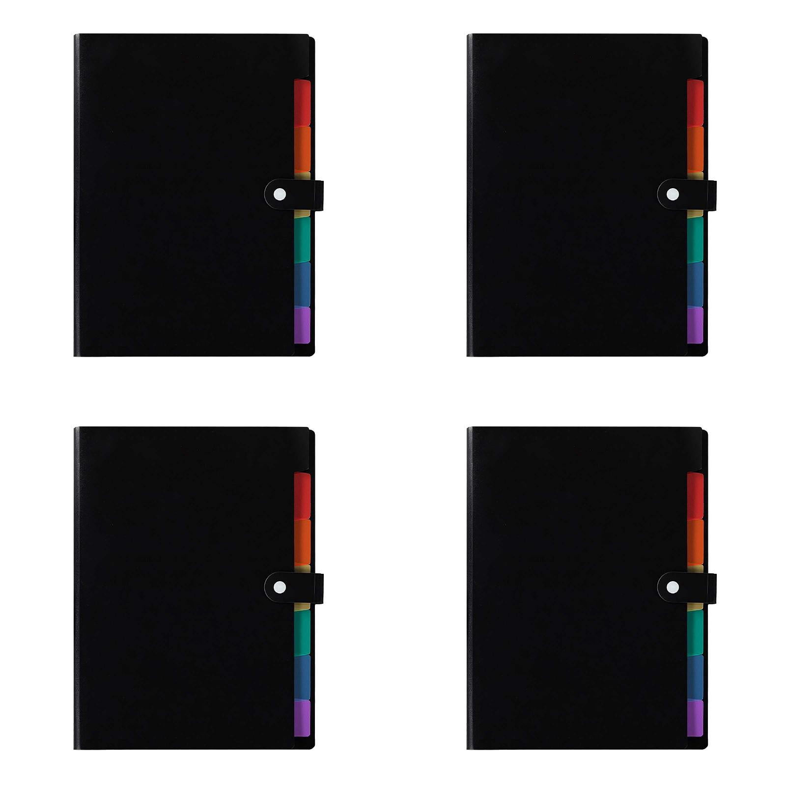 CMrtew Accordion File A4 Multi Layer Organizer Folder 7 Colored Insert ...