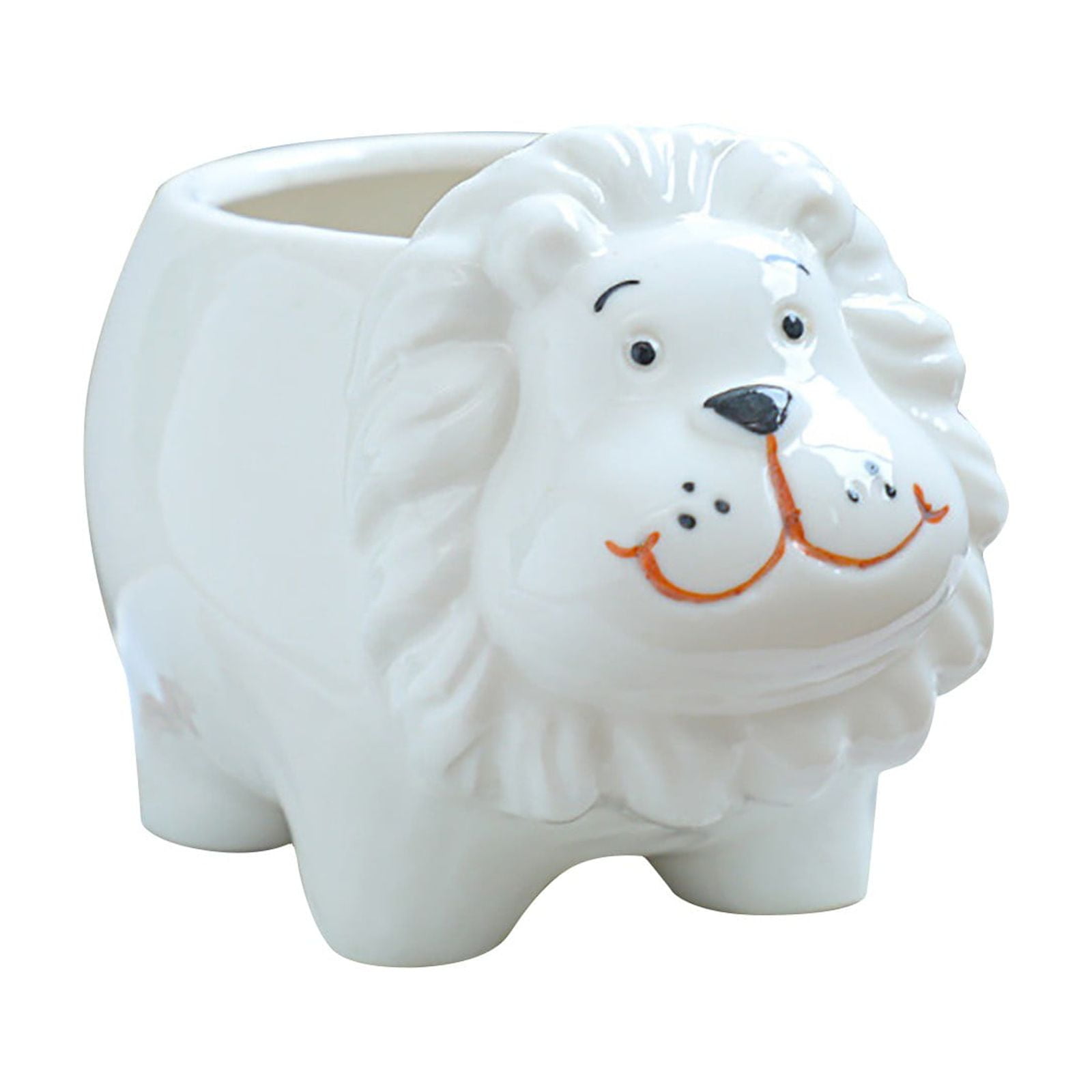 CMrtew Animal Planter Set | Hand-Painted Ceramic Succulent Pots with ...