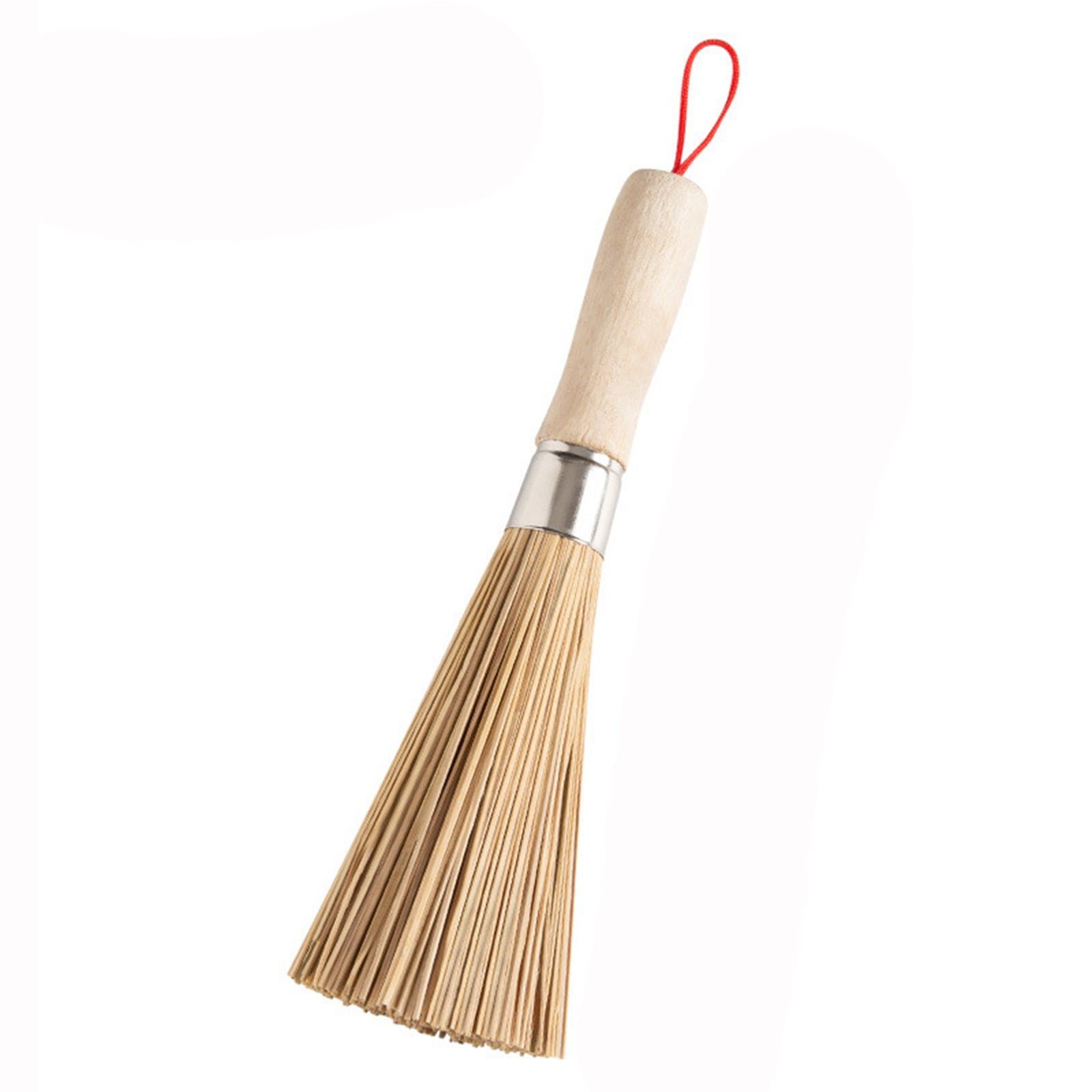 CMrtew Bamboo Pot Brush,Traditional Natural Bamboo Wok Brush,Wok ...