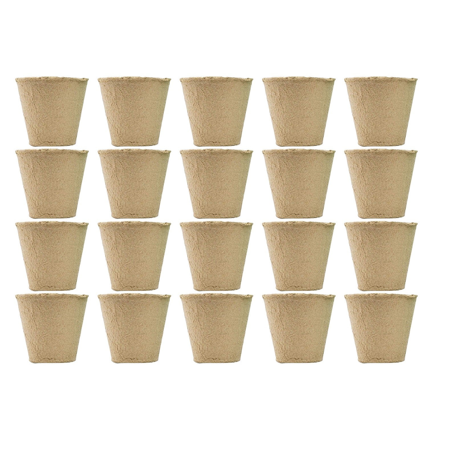 CMrtew Biodegradable Nursery Flower Pots for Garden Sprouting Grow ...