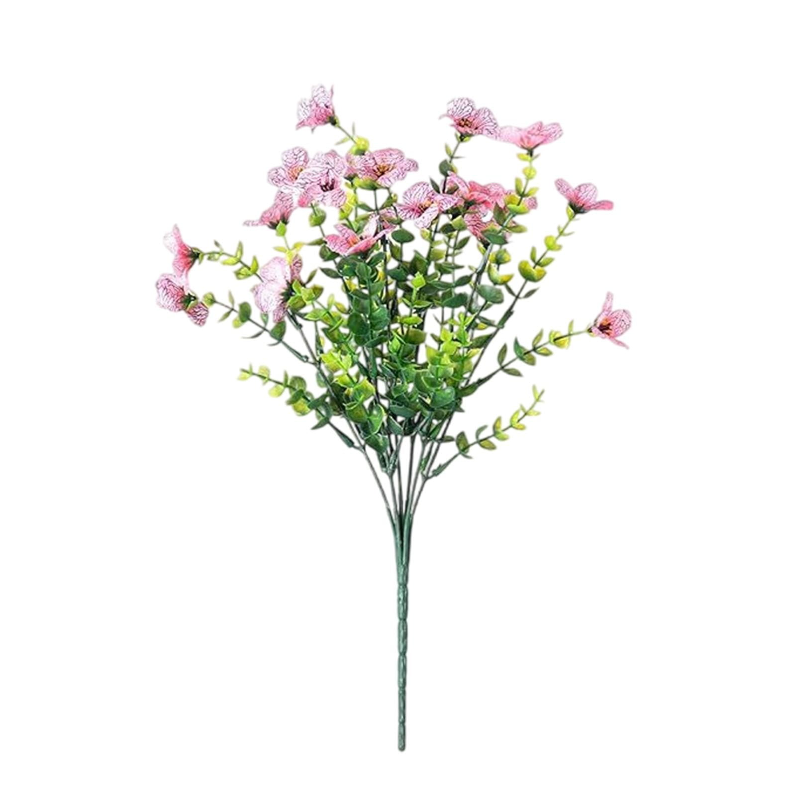 CMrtew Botanical Silk Floral Arrangements | UV-Resistant All-Weather ...