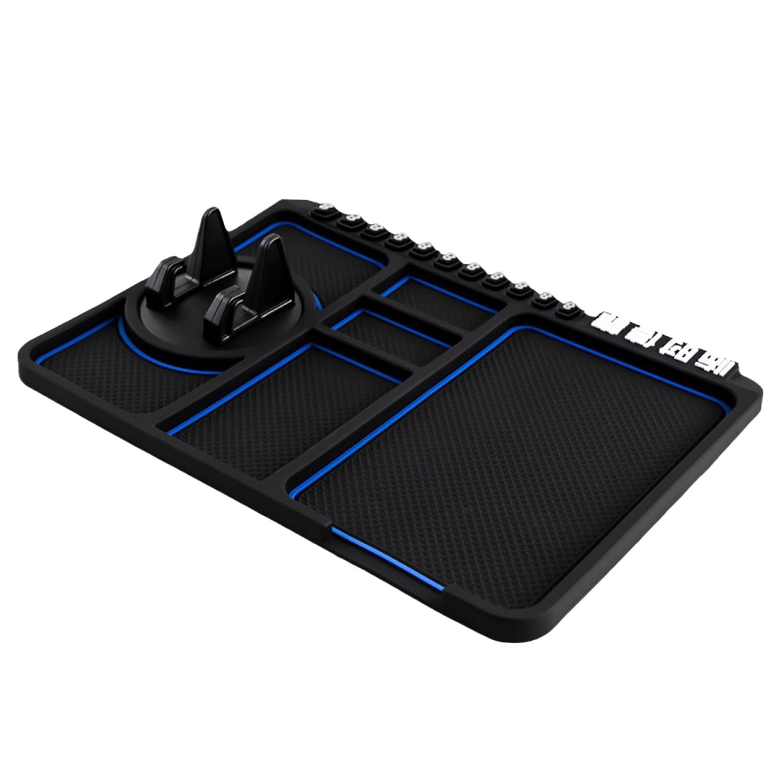 CMrtew Car Dashboard Anti-Slip Mat 3D Digital Soft Rubber Anti Slip Mat ...