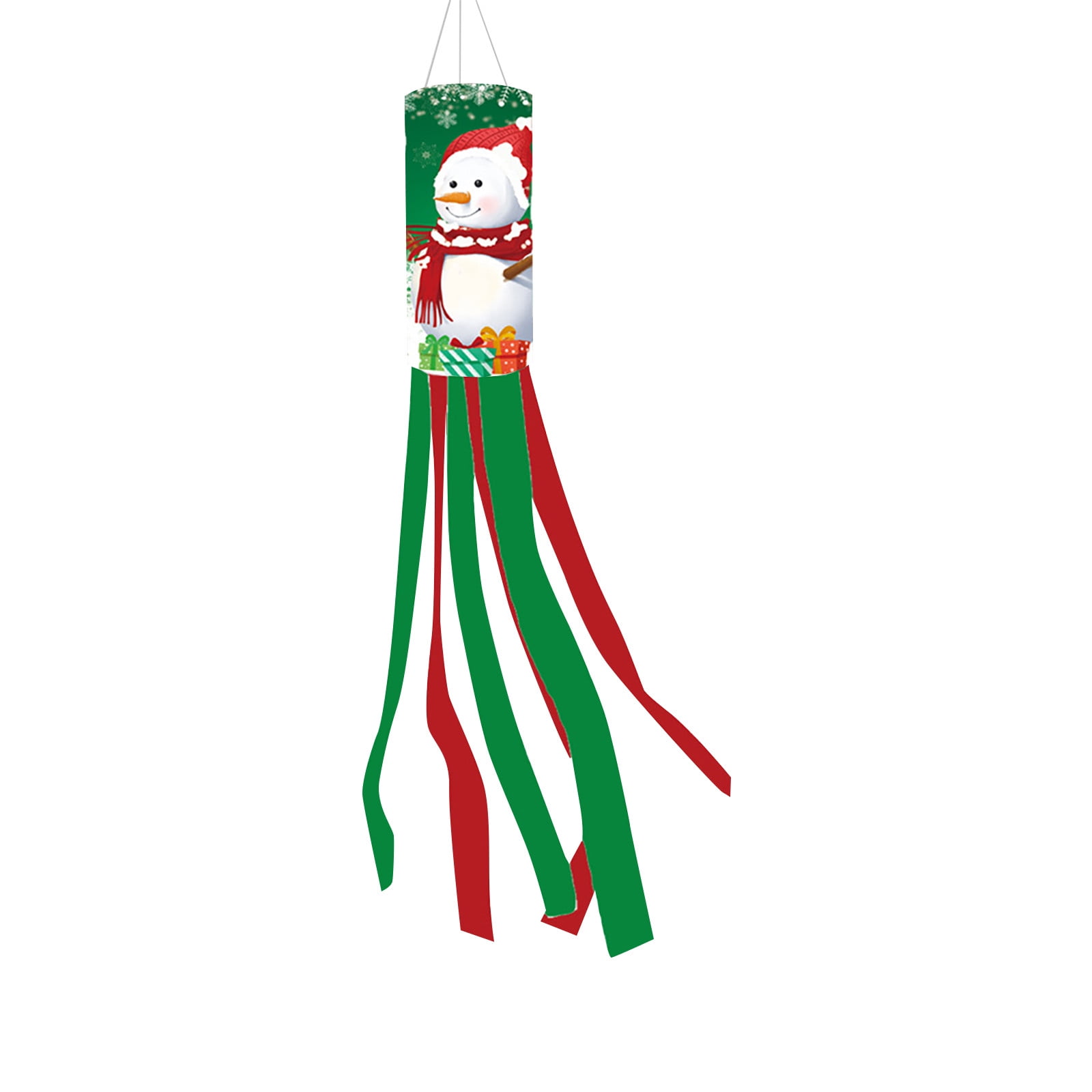 CMrtew Christmas Ornaments Christmas Windsock Flag Windsock Outdoor ...