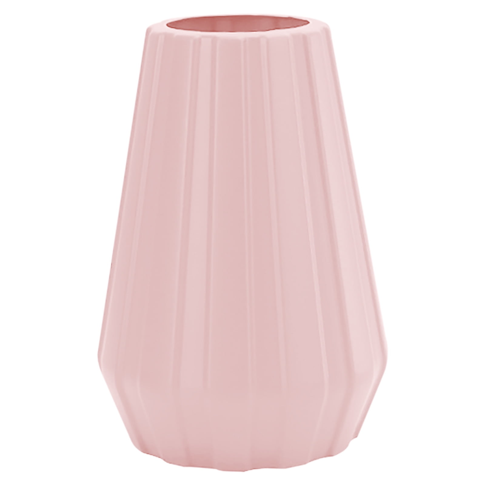 CMrtew Creative Plastic New PE Durable Vase Office Vase Multi Color Dry ...