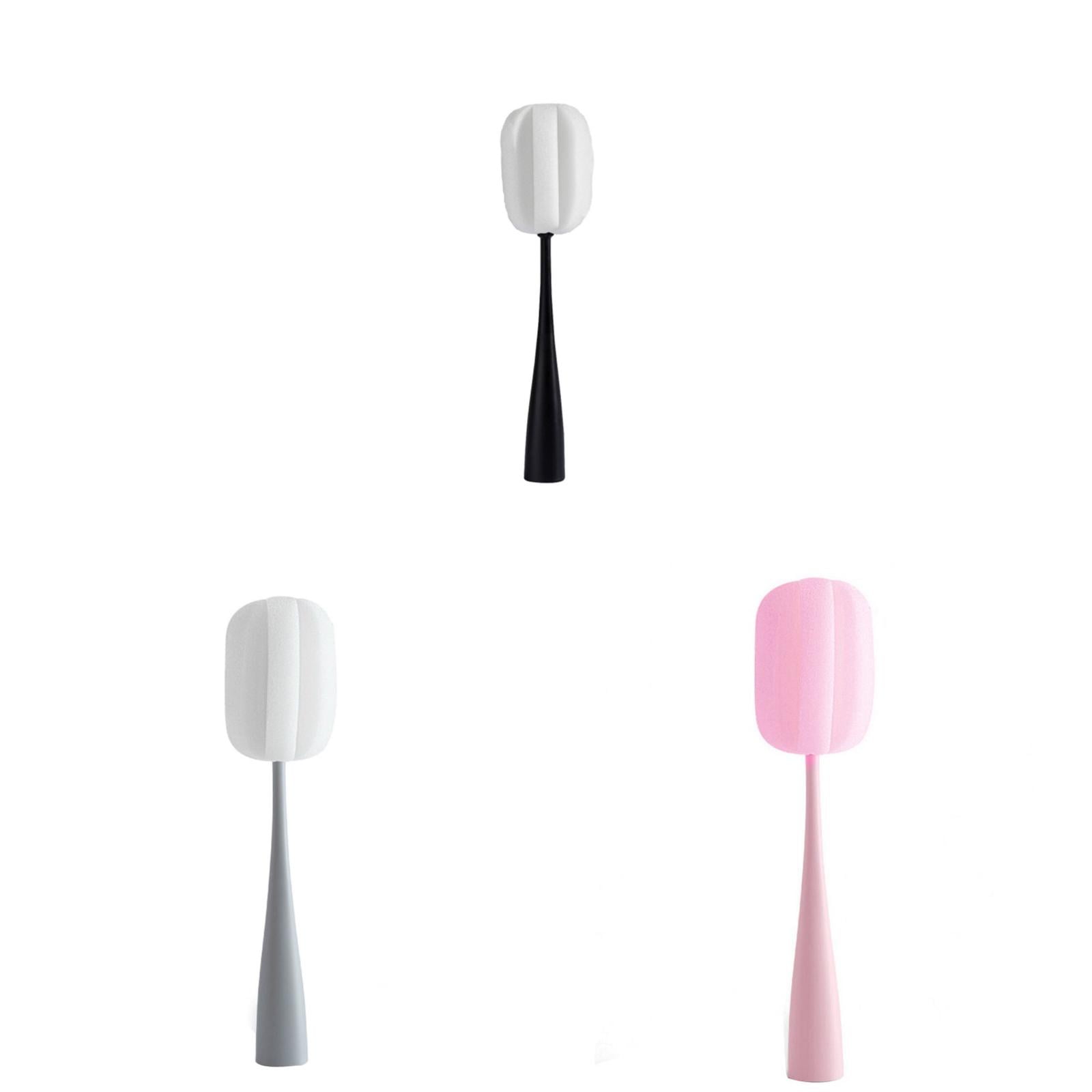 CMrtew Dishwashing Foam Sponge Brush Kitchen Handle Sponge Brush Bottle ...