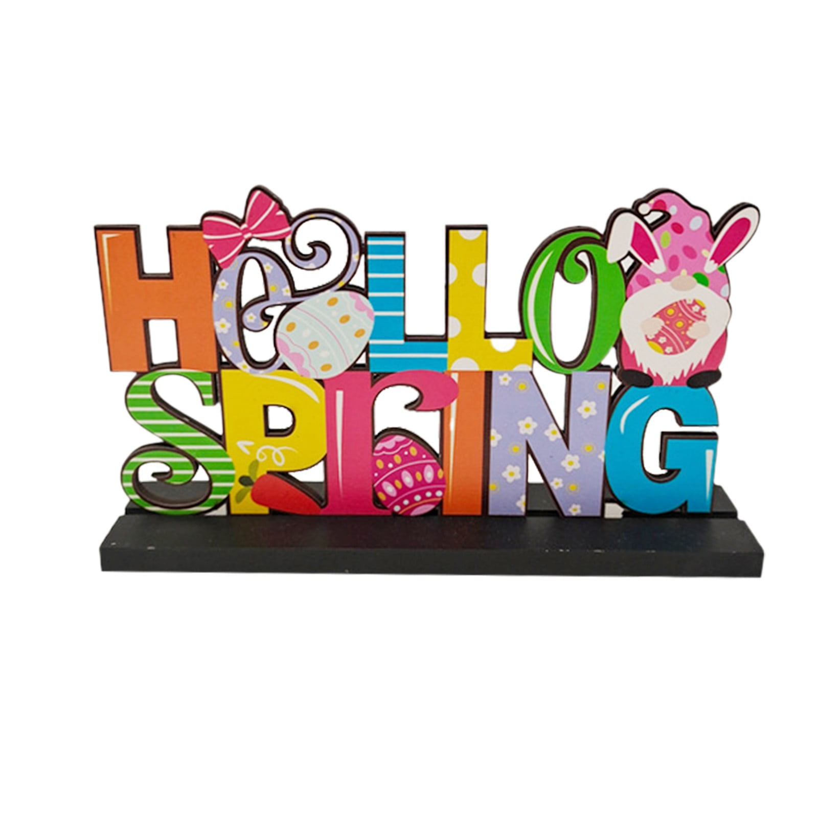 CMrtew Easter Wooden Signs Easter Table Decoration Sign Easter Table ...