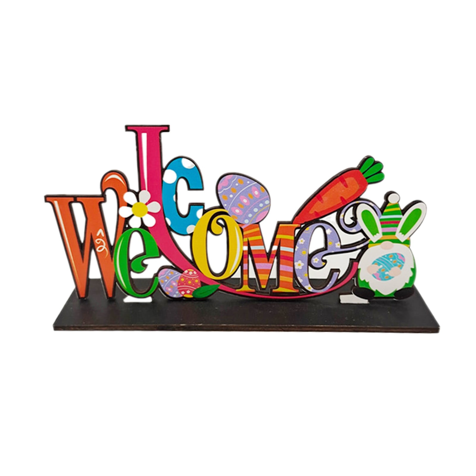 CMrtew Easter Wooden Signs Easter Table Decoration Sign Easter Table ...