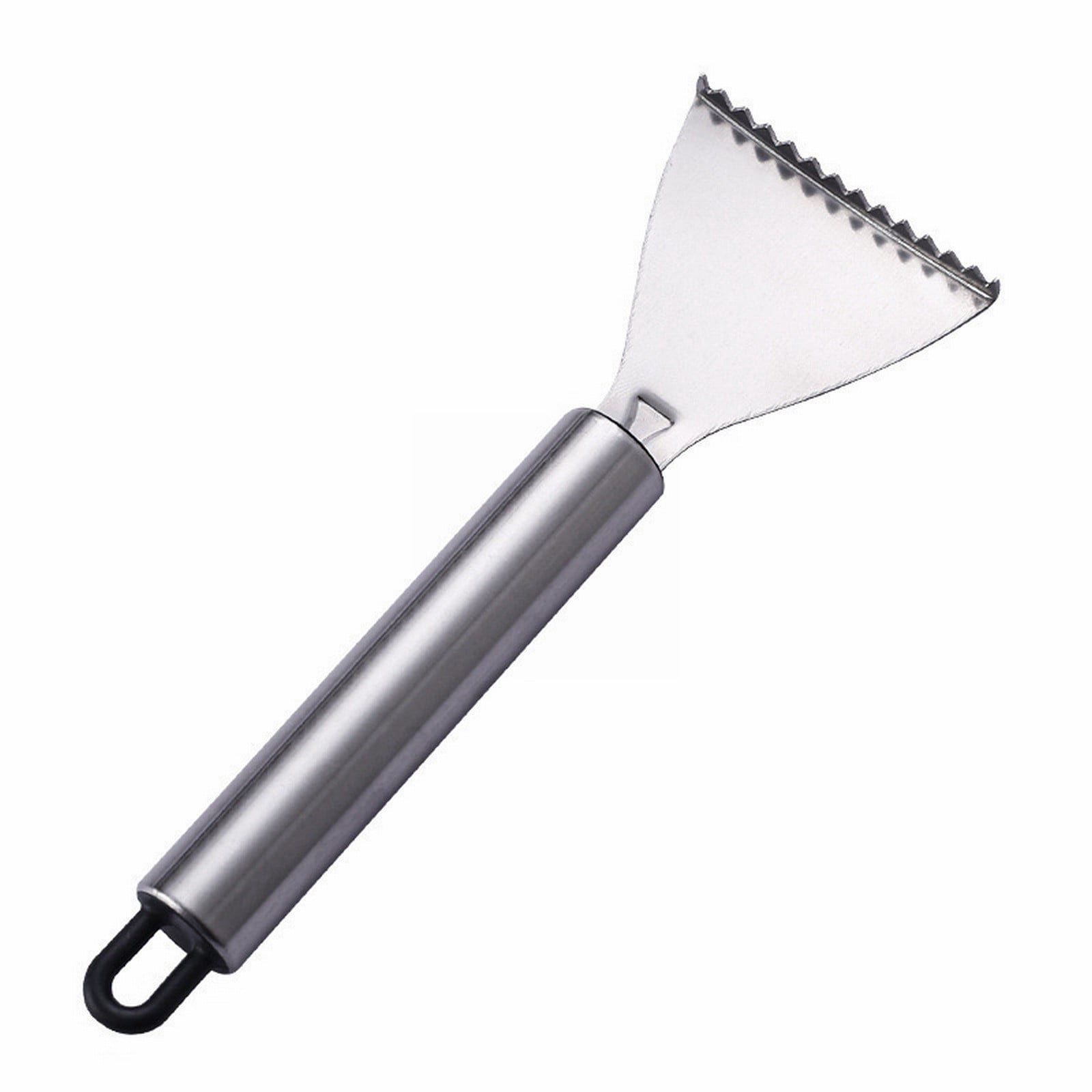 CMrtew Fish Scaler Scale Remover Stainless Steel Rake Teeth Scraping ...