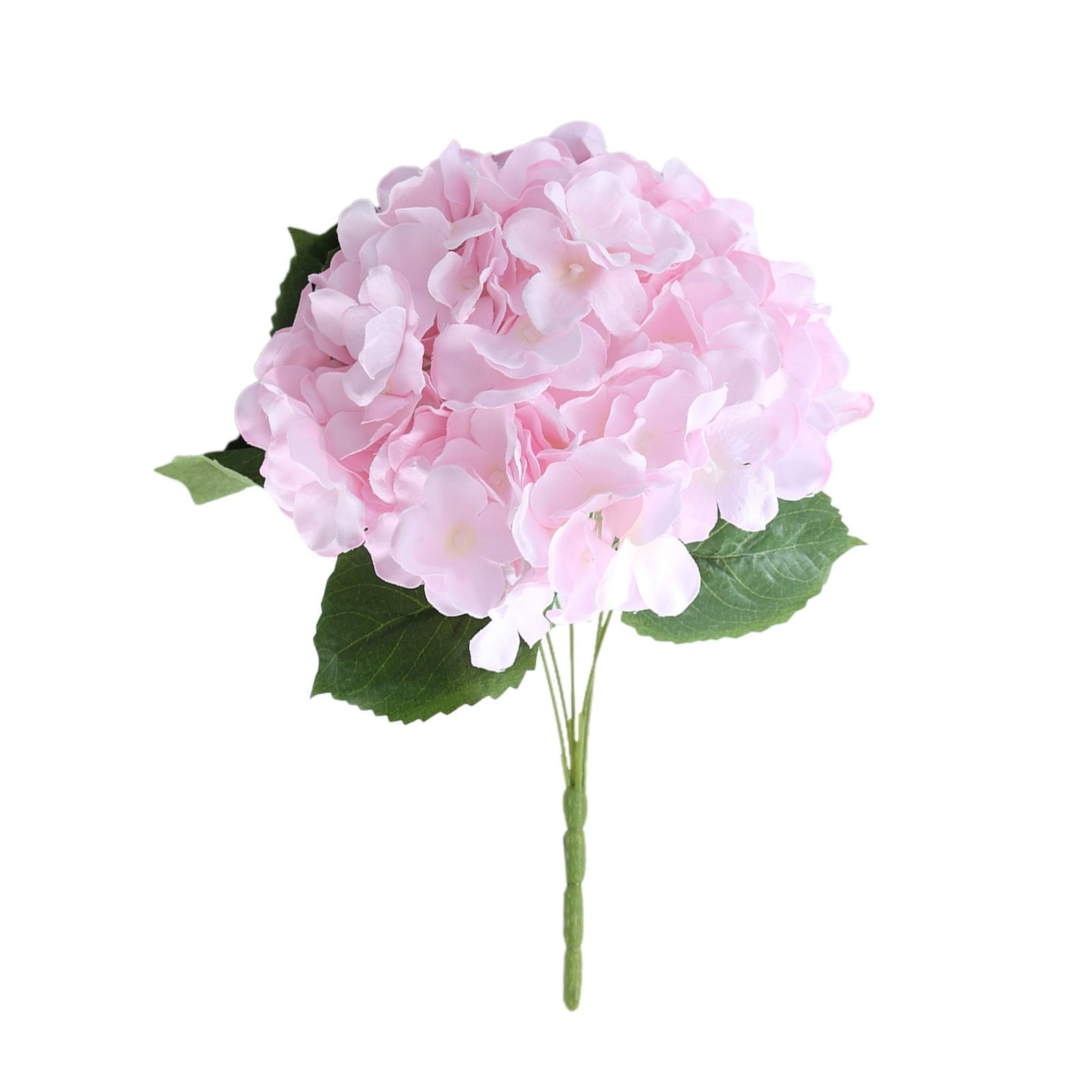 CMrtew Florals 13'' Silk Hydrangea with Long Stems Artificial Flowers ...