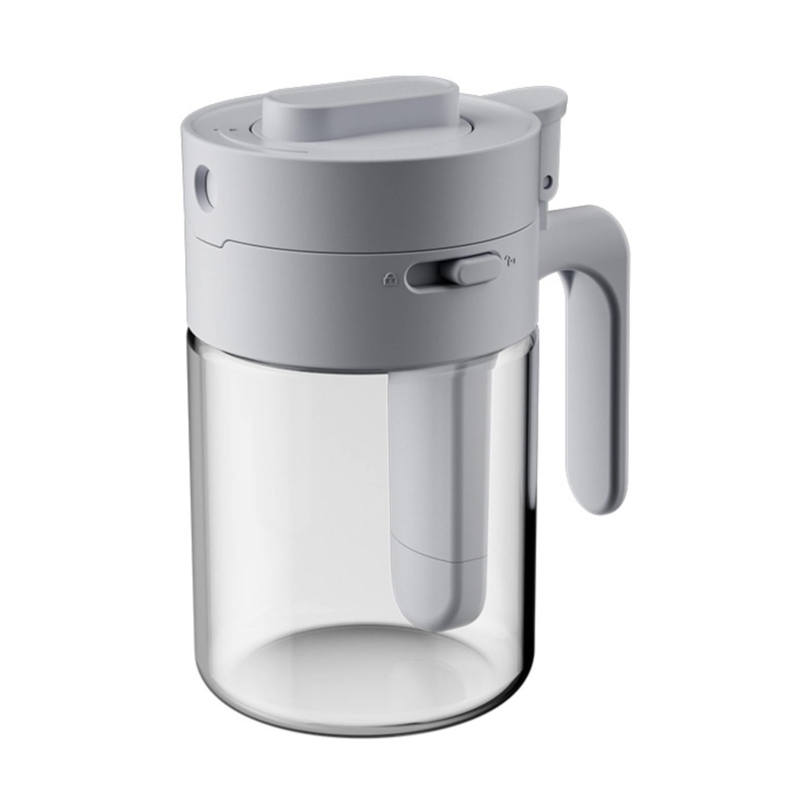 CMrtew Glass Pantry Organizers Airtight Clear Canisters with Measuring ...