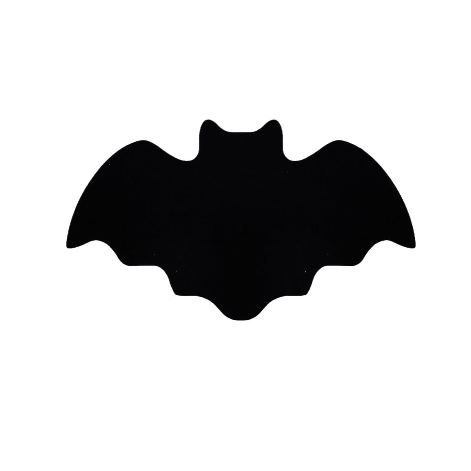 CMrtew ‌Halloween Bat Table Mat Heat-Resistant Black Bat Decor for ...