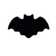 CMrtew ‌Halloween Bat Table Mat Heat-Resistant Black Bat Decor for ...