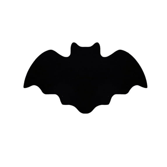 CMrtew ‌Halloween Bat Table Mat Heat-Resistant Black Bat Decor for ...