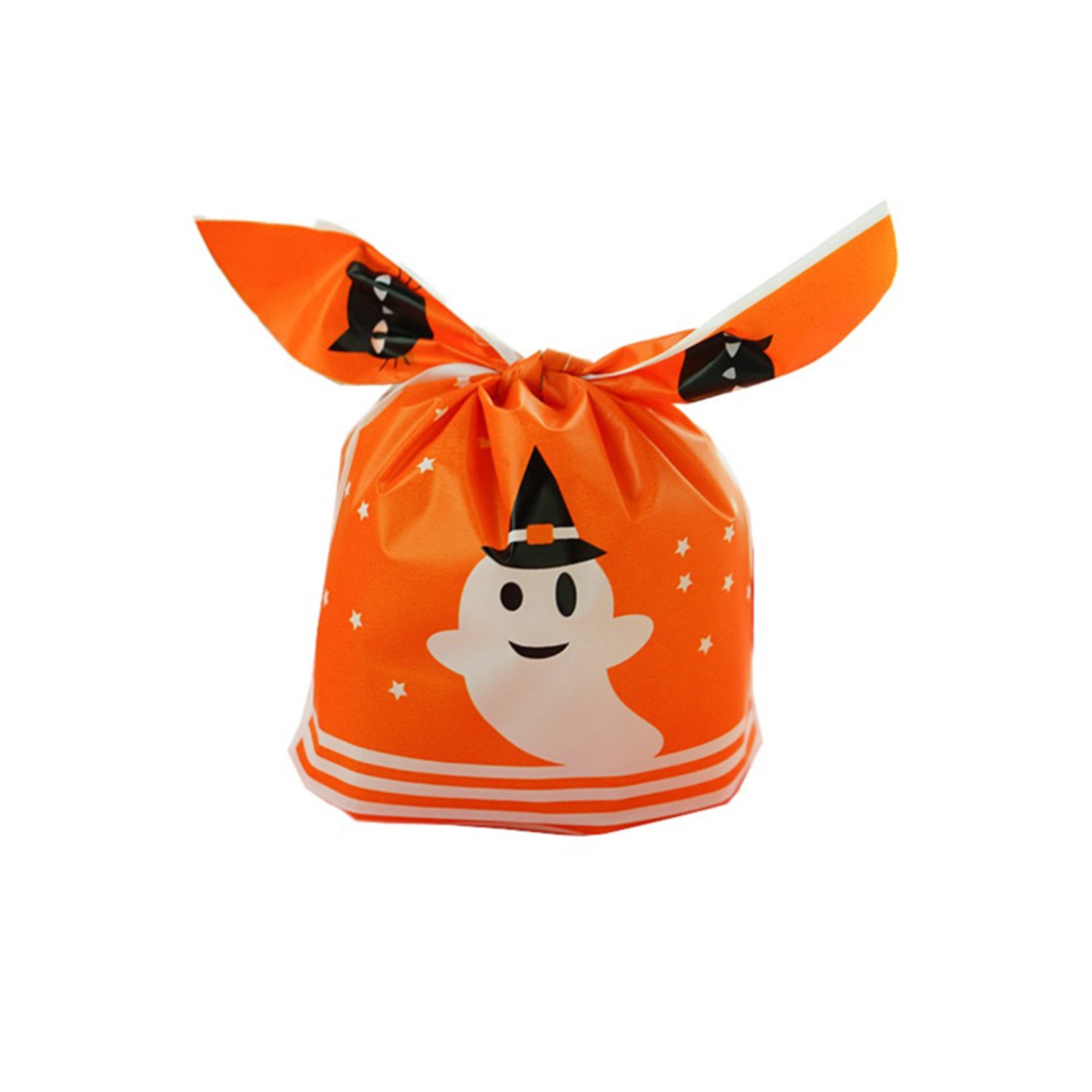 CMrtew Halloween Treat Bags 48Pcs/Bag Halloween Bags Hallo ween PE ...