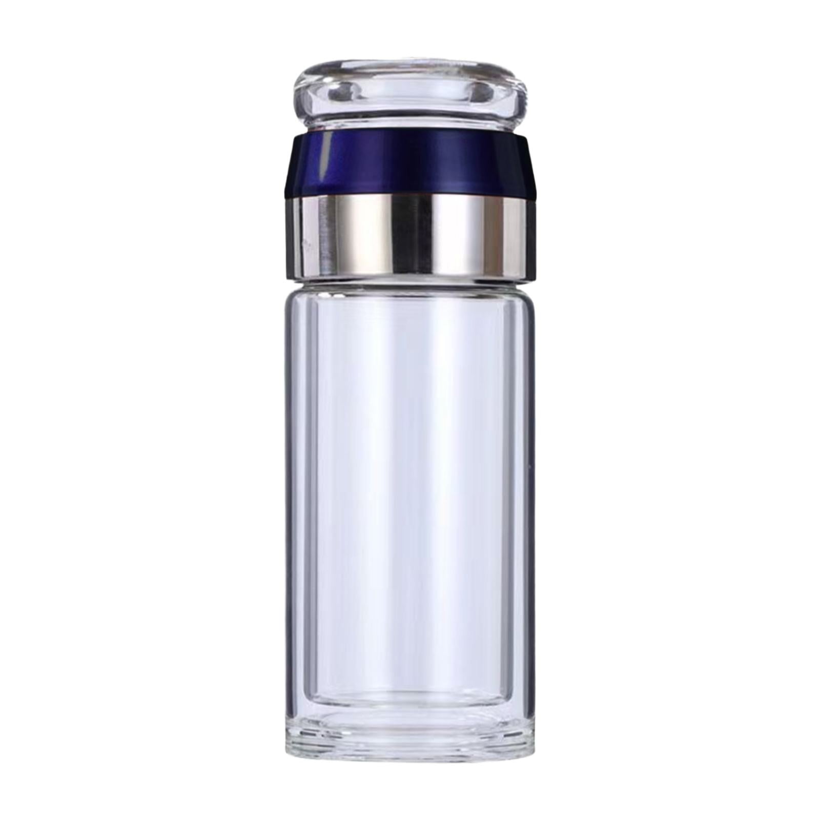 CMrtew ‌Infusifie Tea System Borosilicate Double-Wall Insulated Bottle with Strainer Precision ...