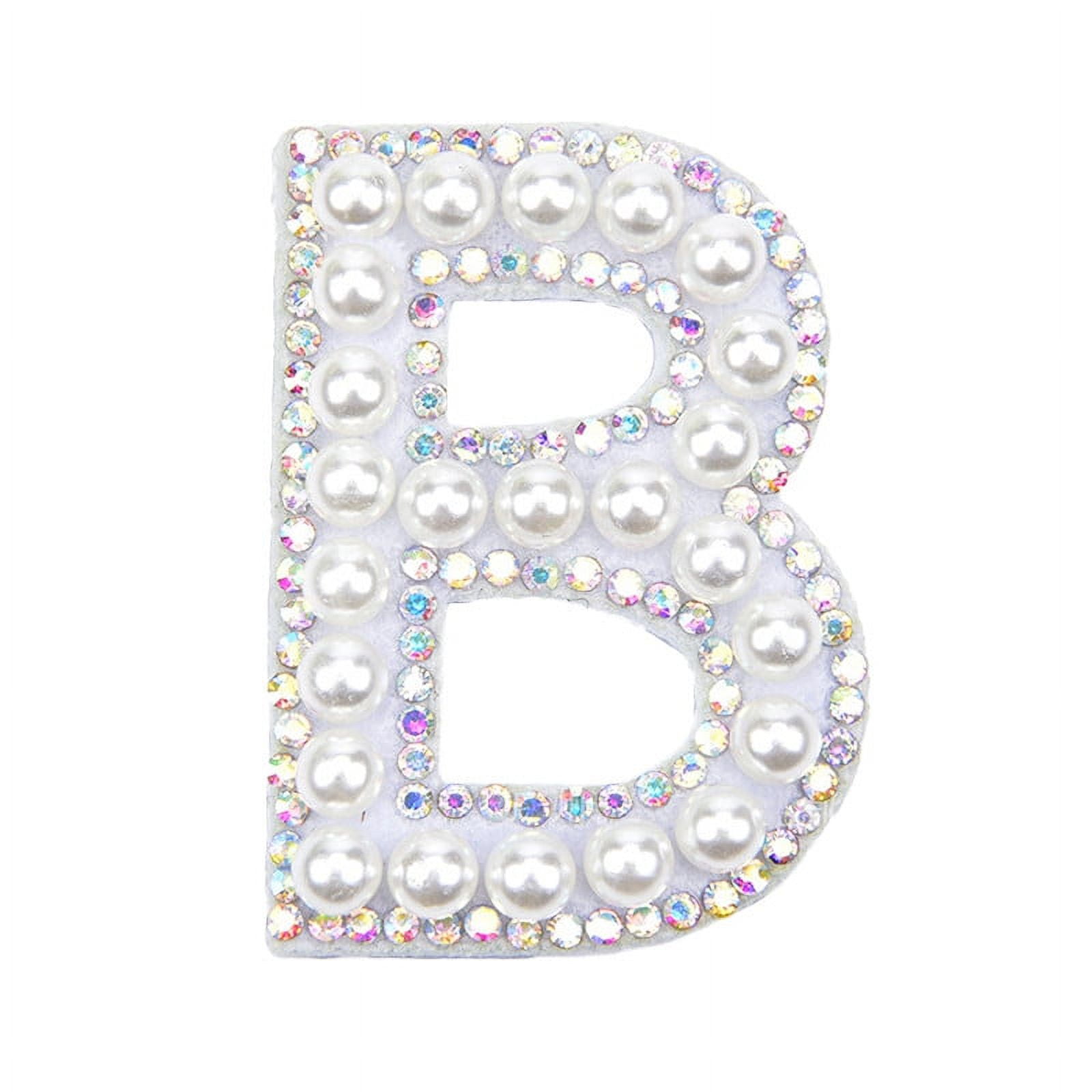 CMrtew Iron-On Cobble Letters for Clothing A to Z Sew Decorative ...