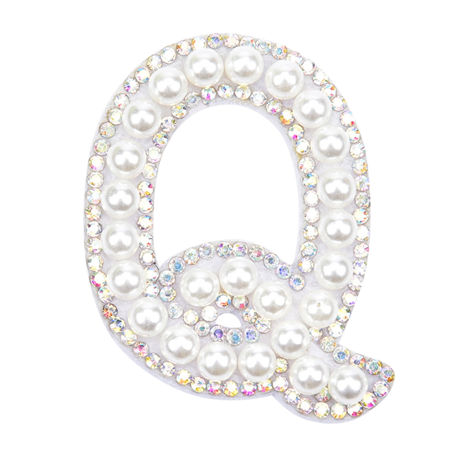 CMrtew Iron-On Cobble Letters for Clothing A to Z Sew Decorative ...