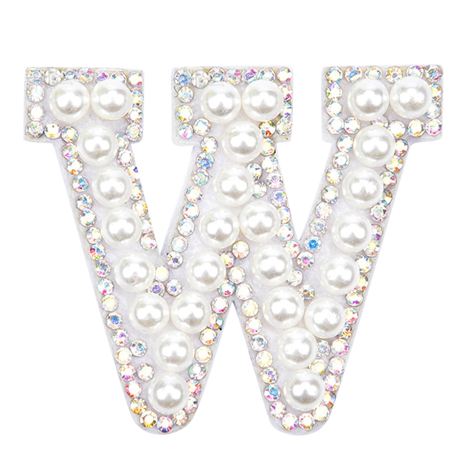 CMrtew Iron-On Cobble Letters for Clothing A to Z Sew Decorative ...