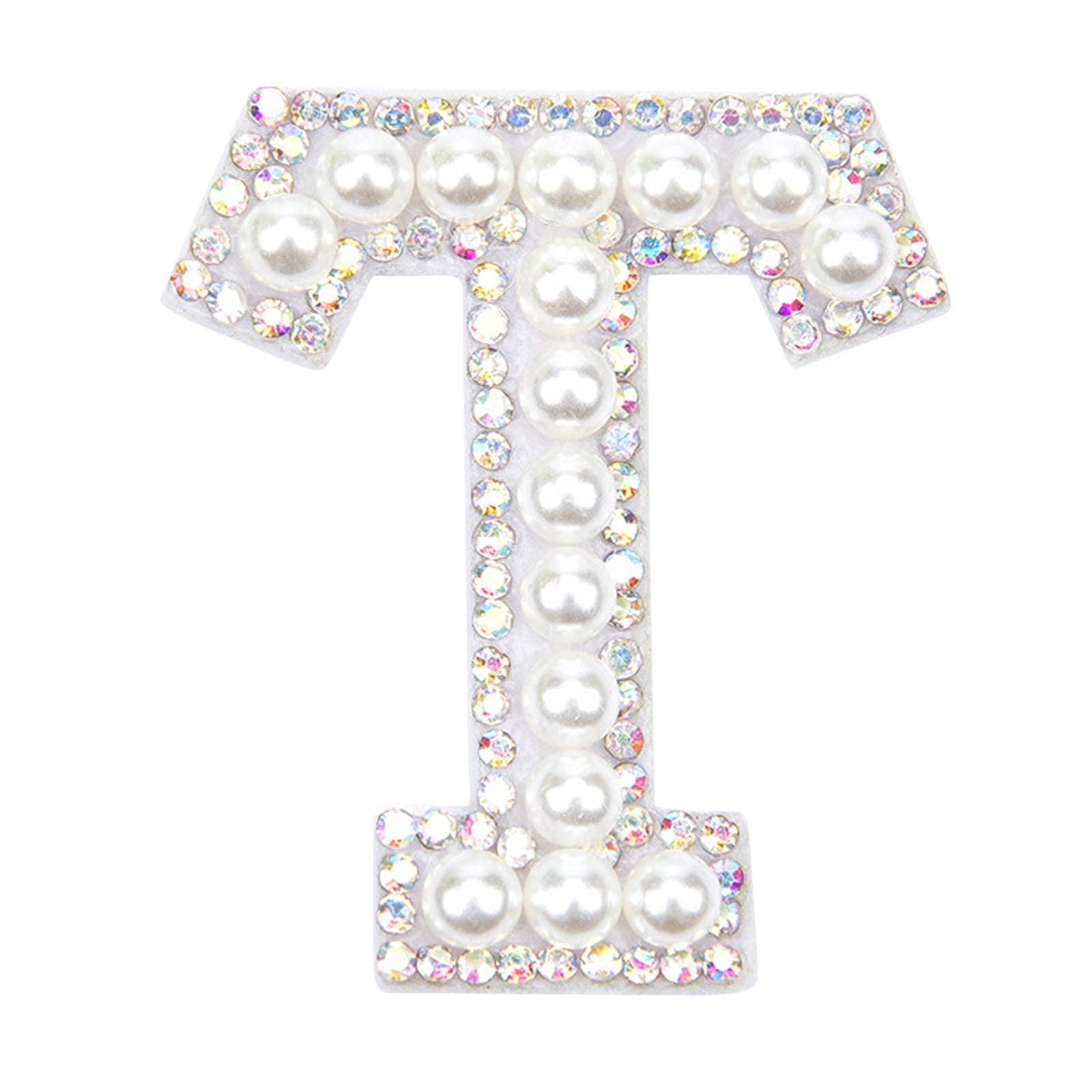 CMrtew Iron-On Cobble Letters for Clothing A to Z Sew Decorative ...