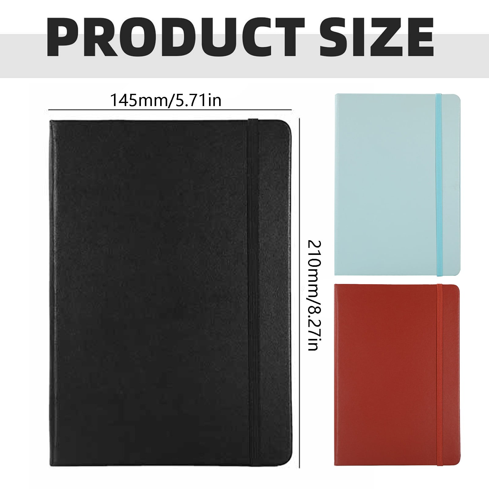 CMrtew Lined Journal Notebook, A5 College Ruled Notebooks for Work ...