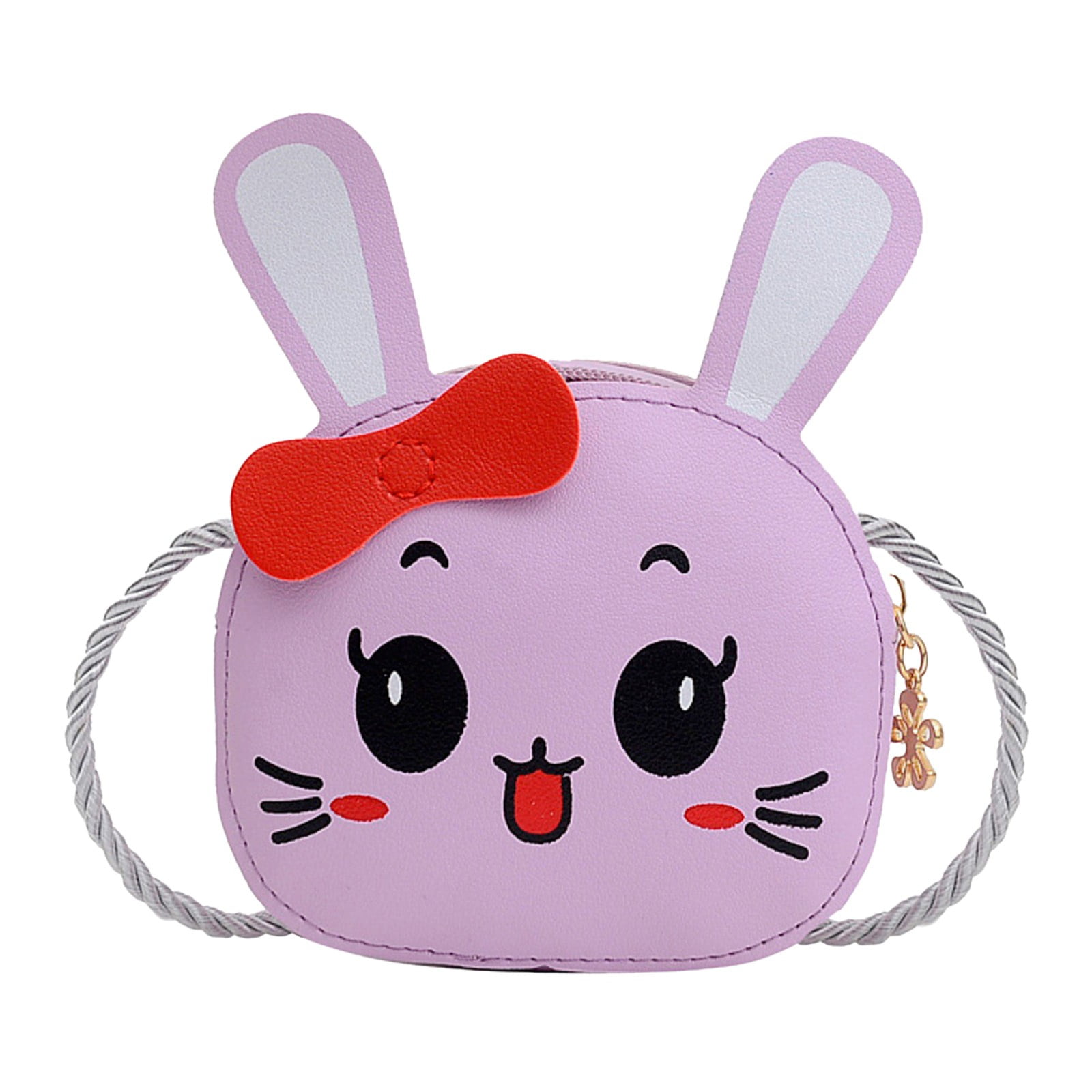 CMrtew Little Girls Rabbit Purse Toddler Bunny Ear Bow Purse Cute Girl ...