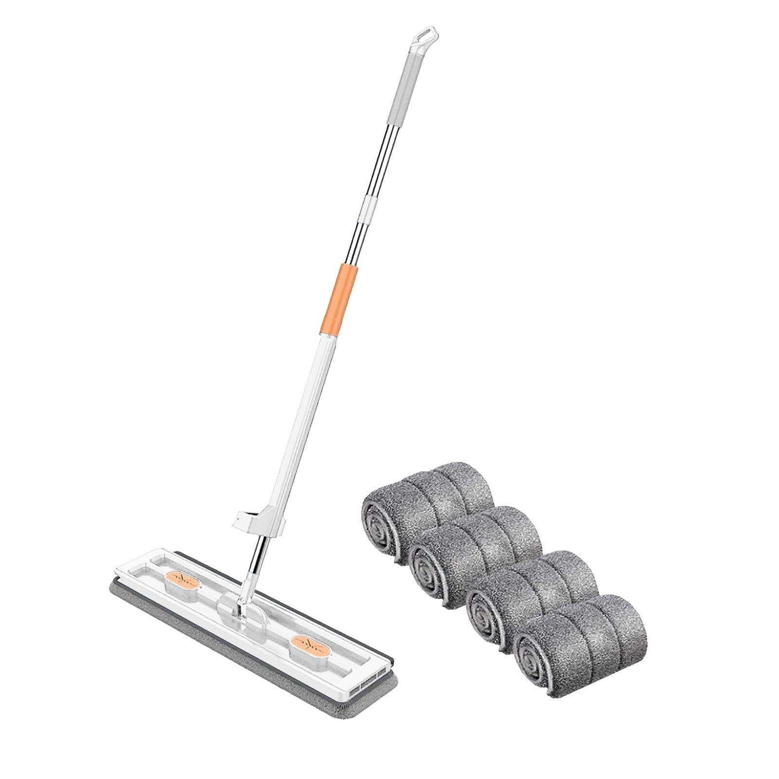 CMrtew Magic-Style Self-Wringing Flat Mop 360° Rotating Head with ...