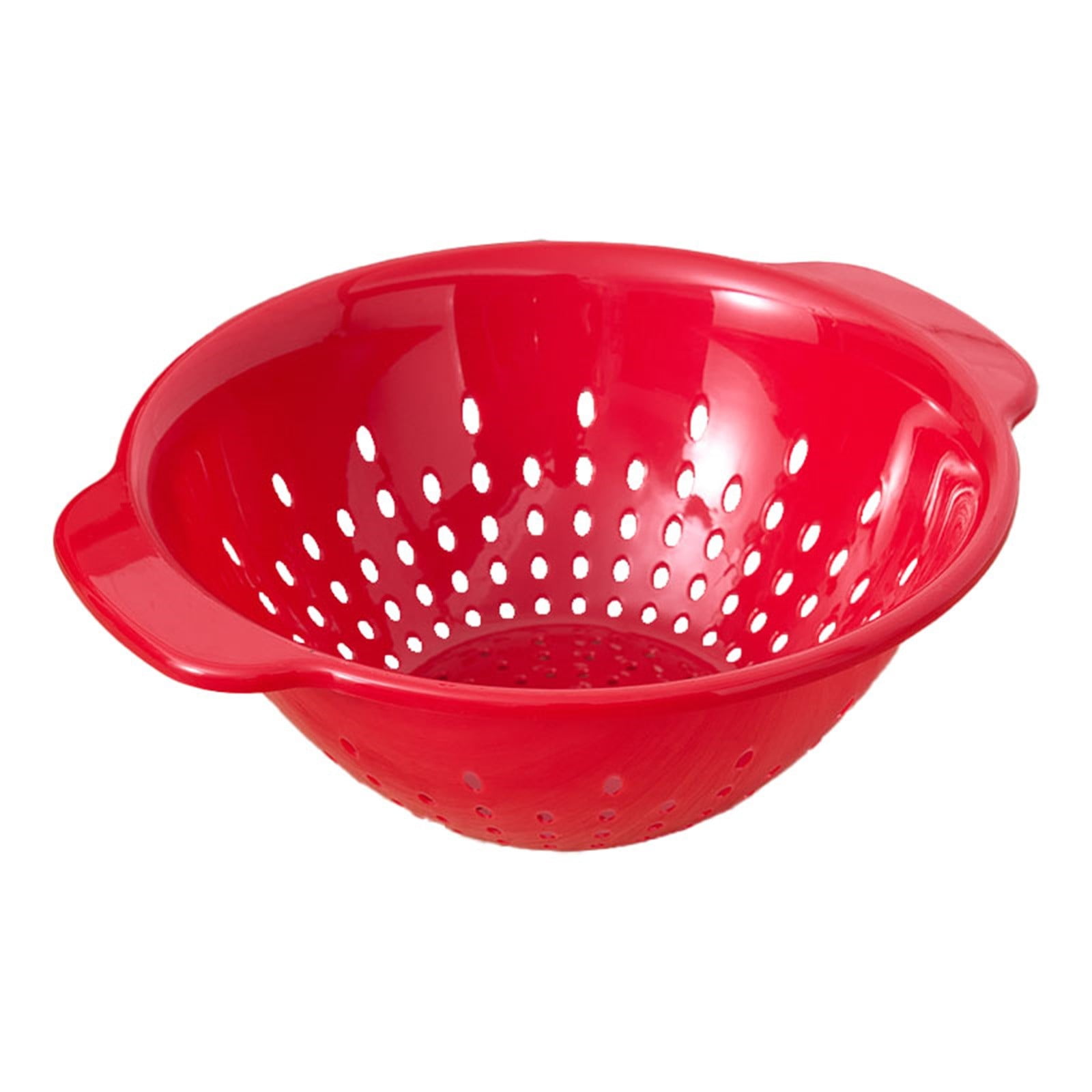 CMrtew Mini Colander for Kitchen Plastic Berry Strainer with Double ...