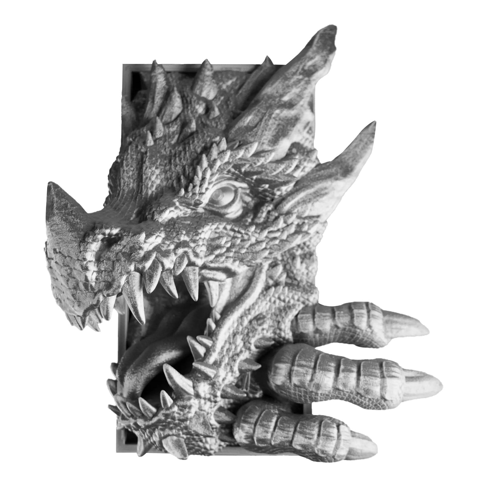 CMrtew Modular Dragon Bookshelf 3D Puzzle Bookshelves with I ...