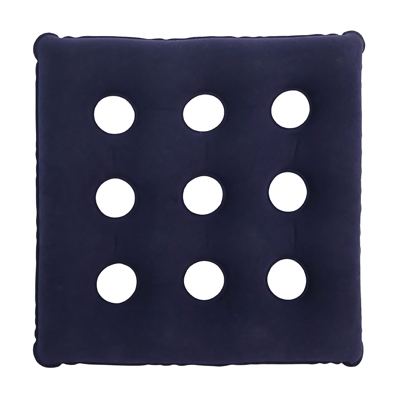 CMrtew Nine Hole Inflatable Cushion with Suede Surface for Bedsore Care ...