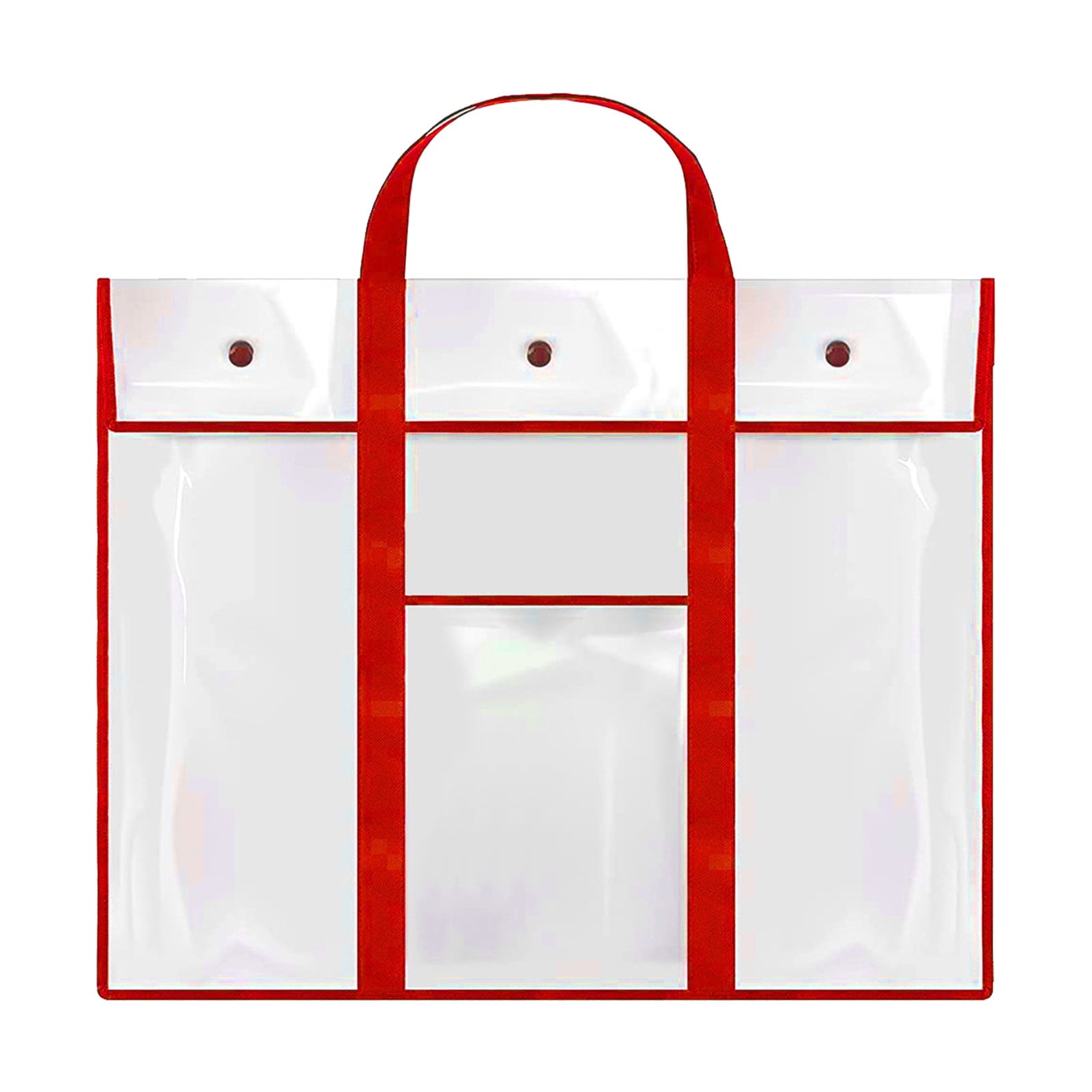 CMrtew PVC Art Portfolio Storage Bag, Professional Artist Organizer ...
