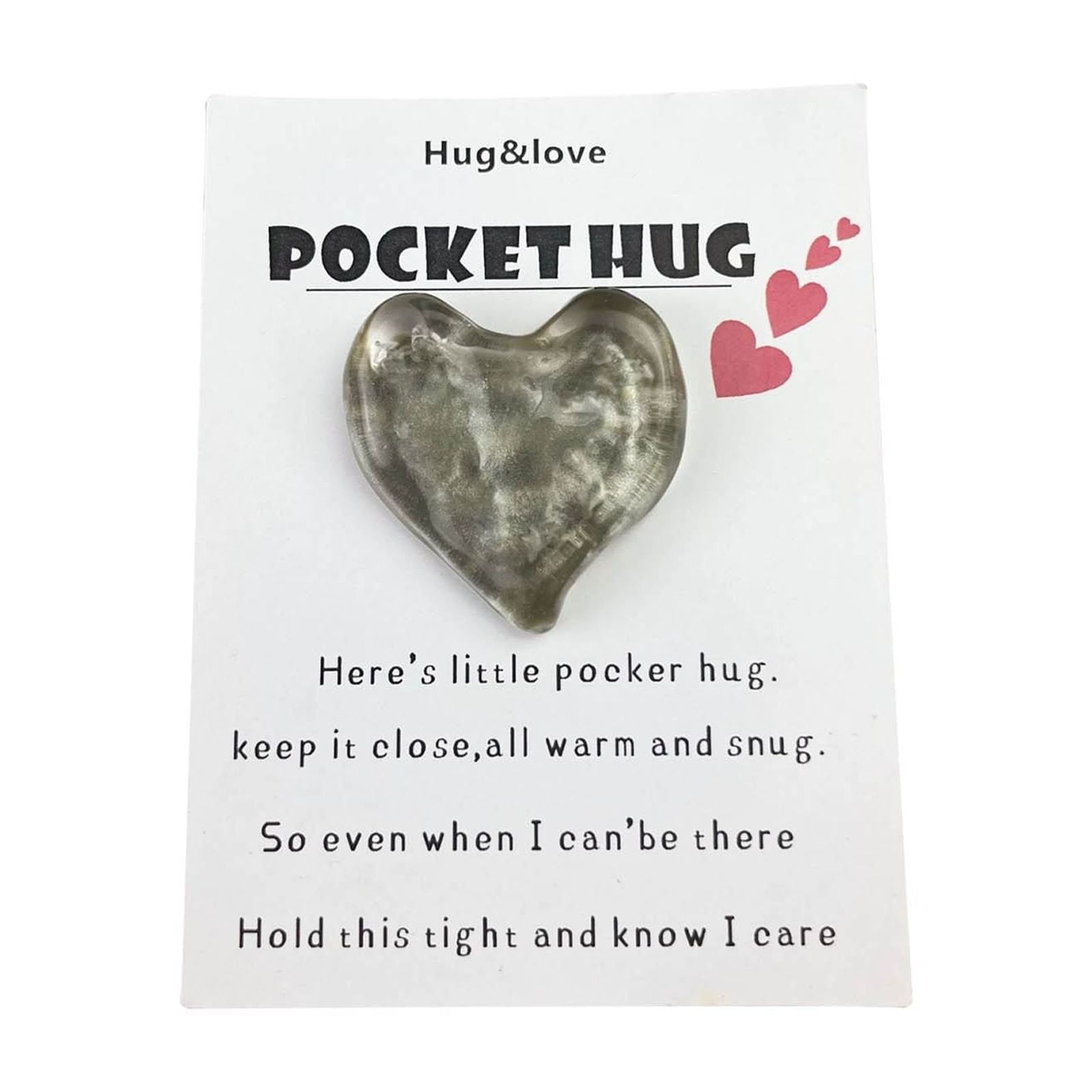CMrtew ‌Pocket Hug Heart Mini Love for Valentine’s Day, Anniversary ...