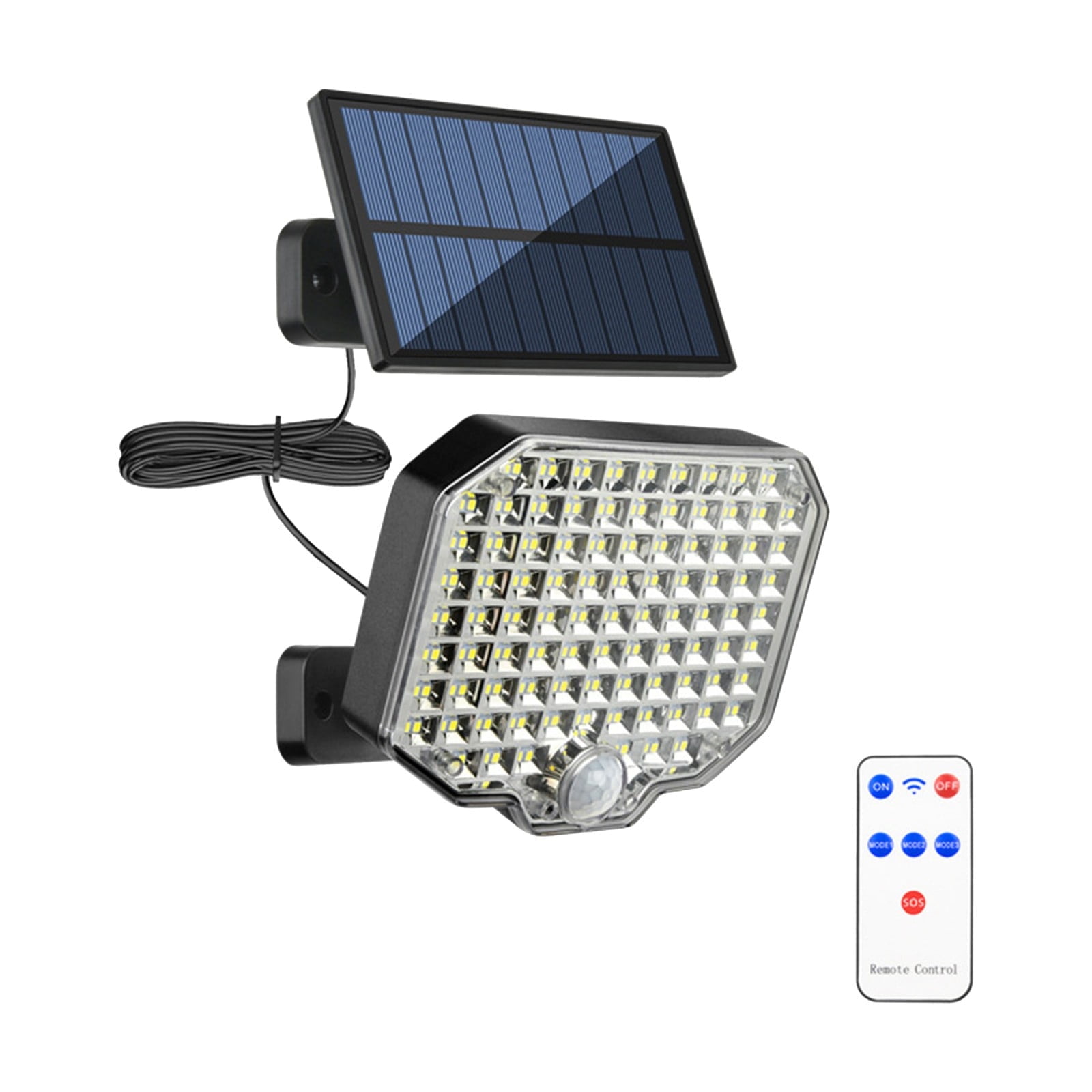 CMrtew Porch Lights Outdoor Solar Wall Light Outdoor with Remote ...