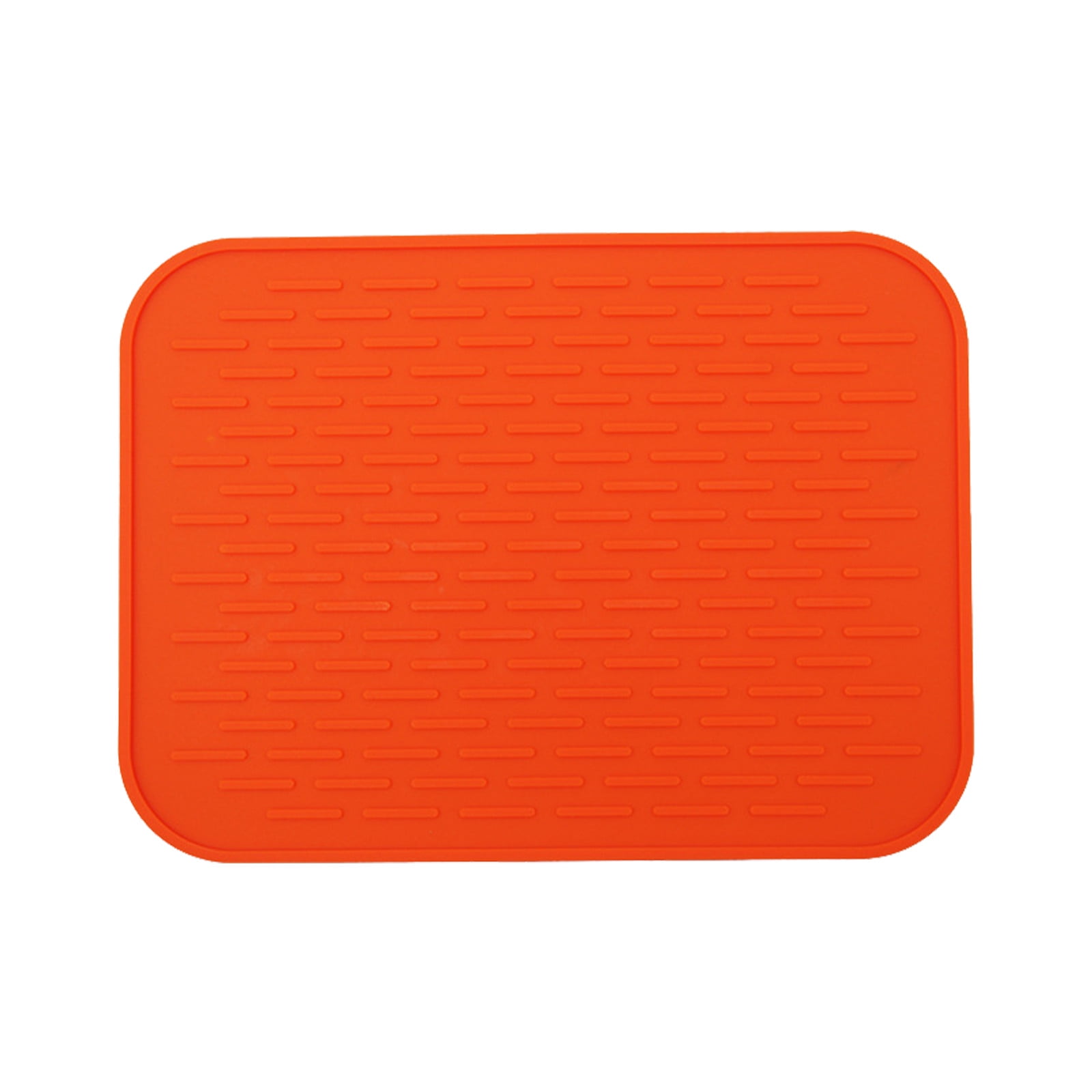 CMrtew Silicone Drain Mat Insulated Kitchen Table Mat Non Slip Water ...
