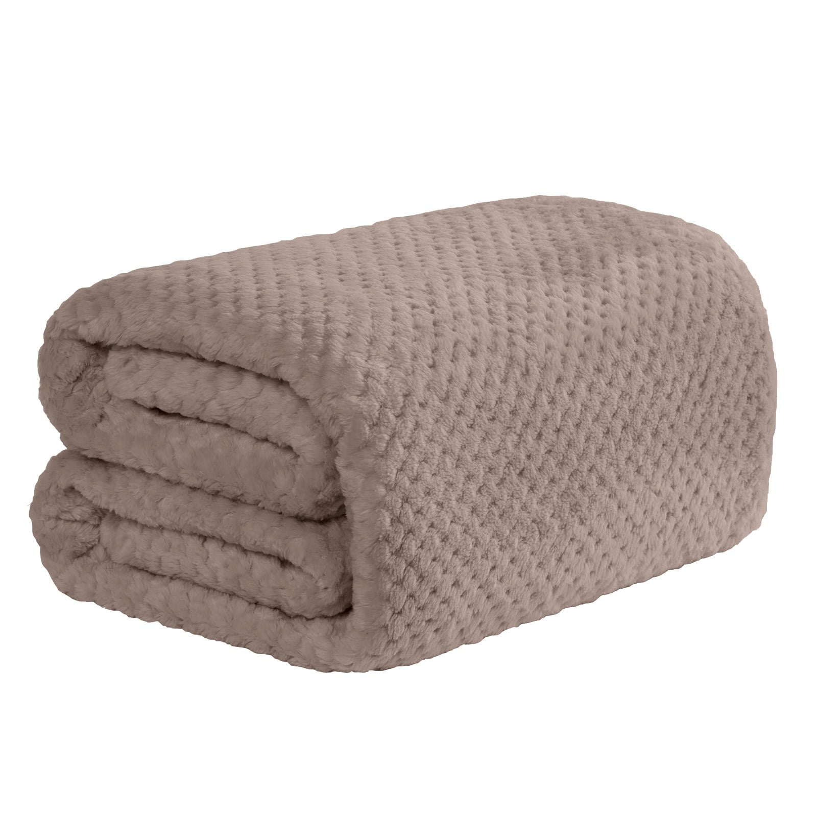 CMrtew Soft Blanket Solid Color Pineapple Plaid Flannel Blanket Coral Velvet Sofa Cover Blanket ...