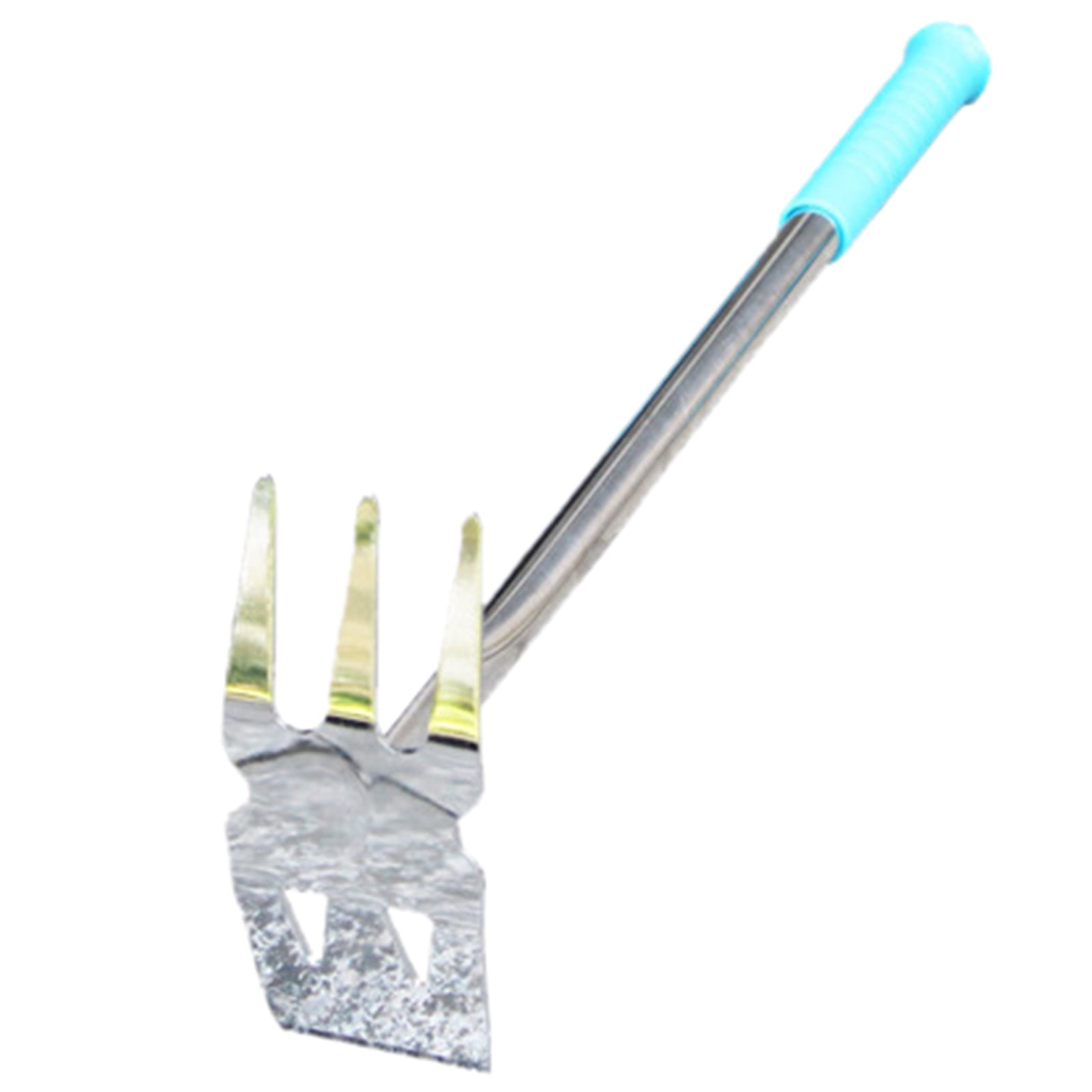CMrtew Stainless Steel Garden Hoe Rake Hand Tool Gardening Stainless ...